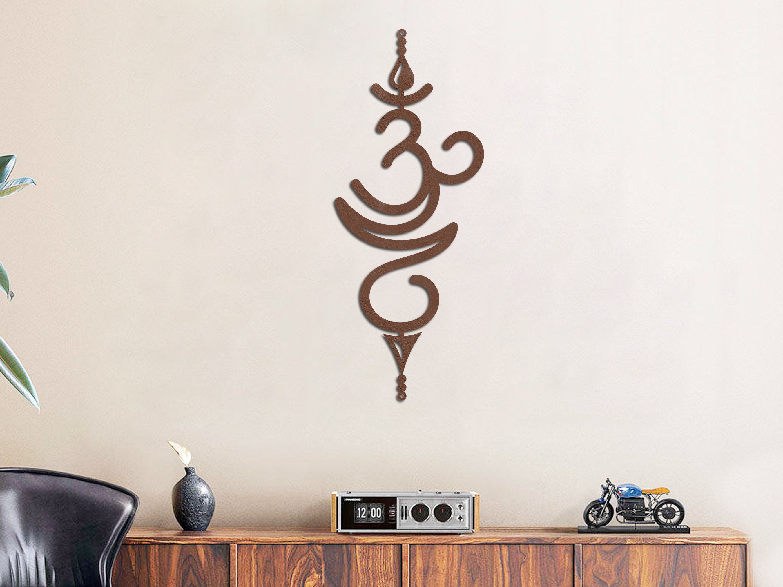 Om Wall Art Om Sign Metal Om Symbol Wall Decor Om Wall - Etsy