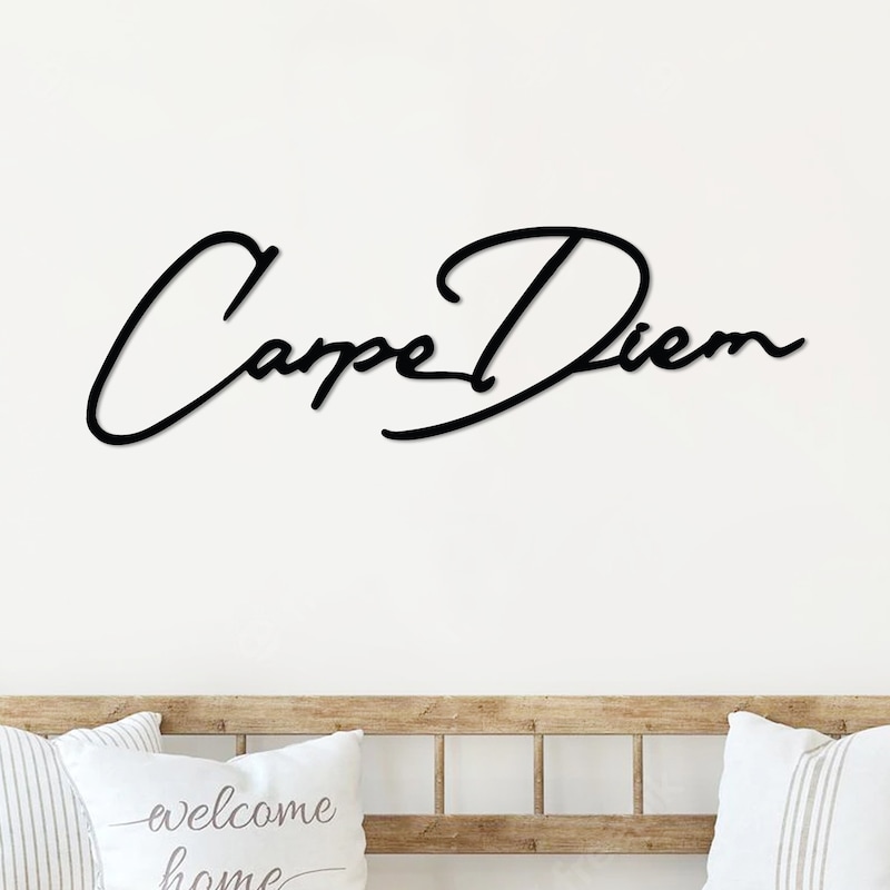 Carpe Diem Sign - Etsy