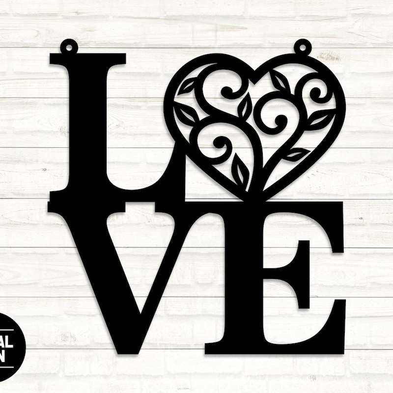 Love Metal Sign - Etsy