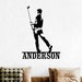 Custom Golf Sign, Women's Golf Metal Wall Art, Name Golf Sign ...