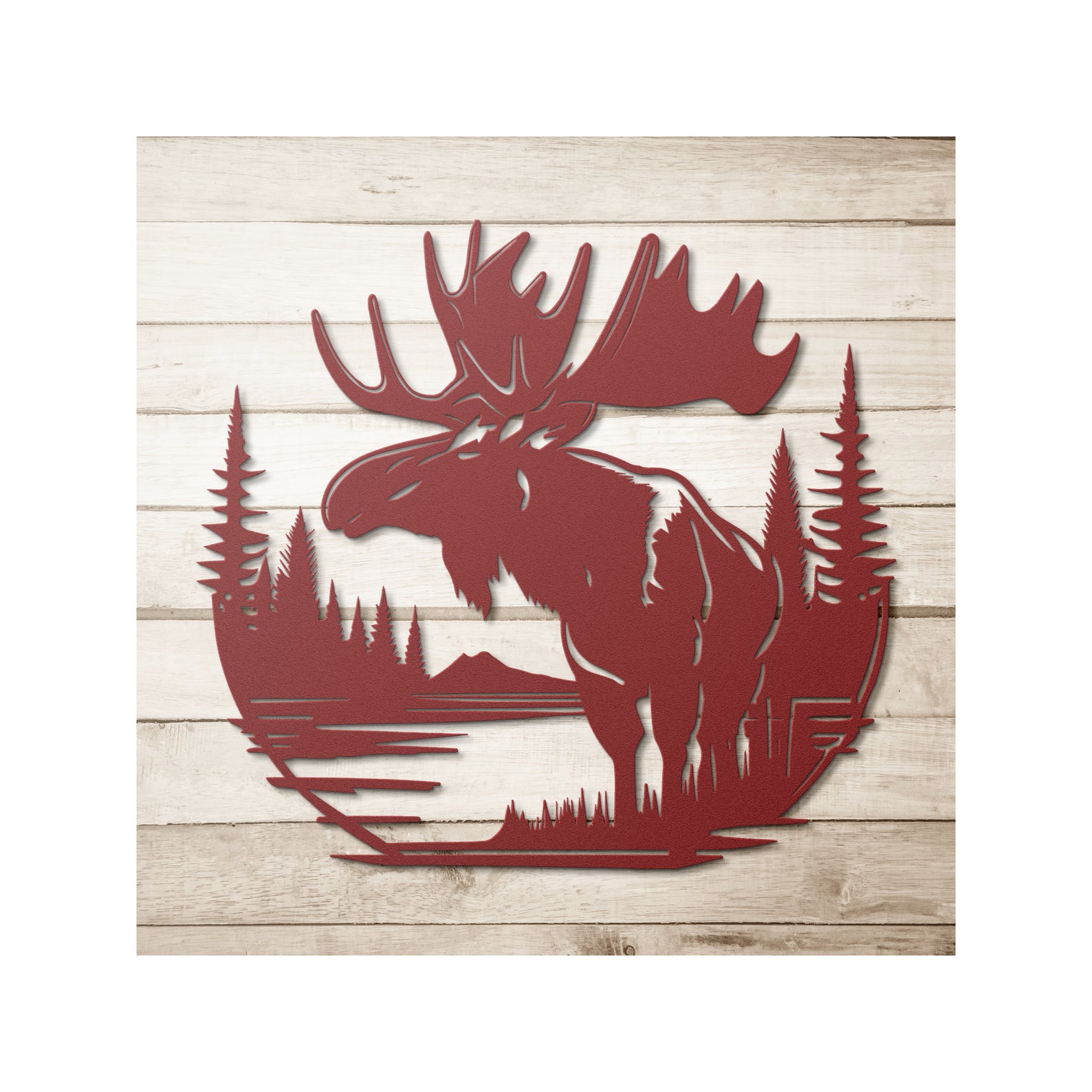 Moose Sign Metal Moose Decor Moose Art Moose Wall Art - Etsy Canada