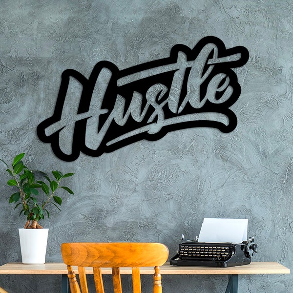 Hustle Wall Art - Etsy
