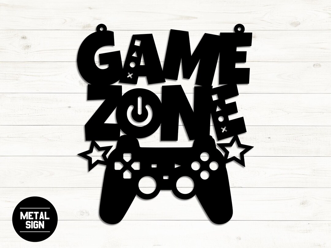 Game Zone Sign, Gamer Name Sign, Nursery Decor, Gamer Room Sign, Gaming ...
