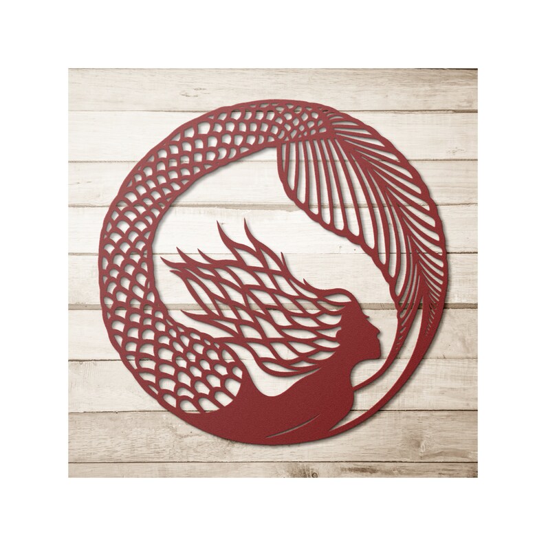 Mermaid Sign Mermaid Metal Sign Mermaid Metal Wall Art - Etsy