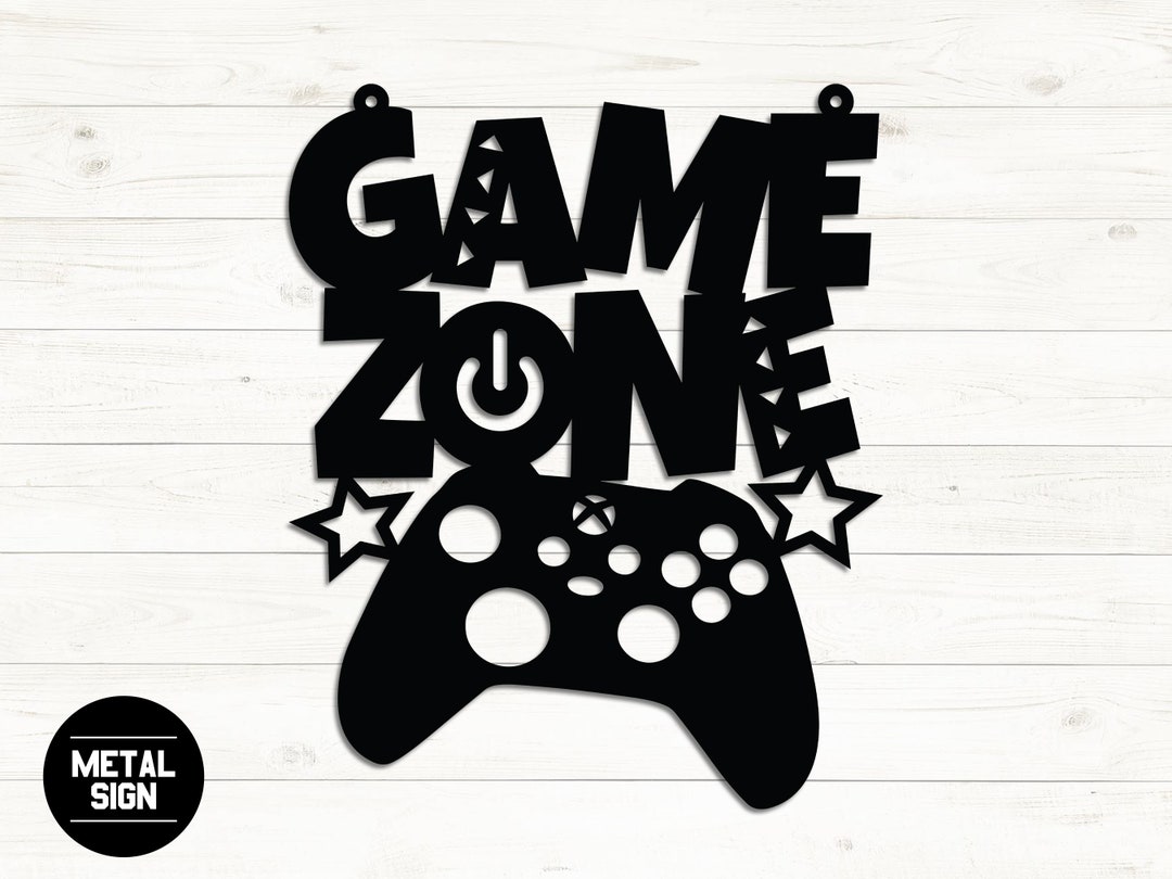 Game Room Sign, Metal Gaming Sign, Game Room Decor, Video Game Sign ...