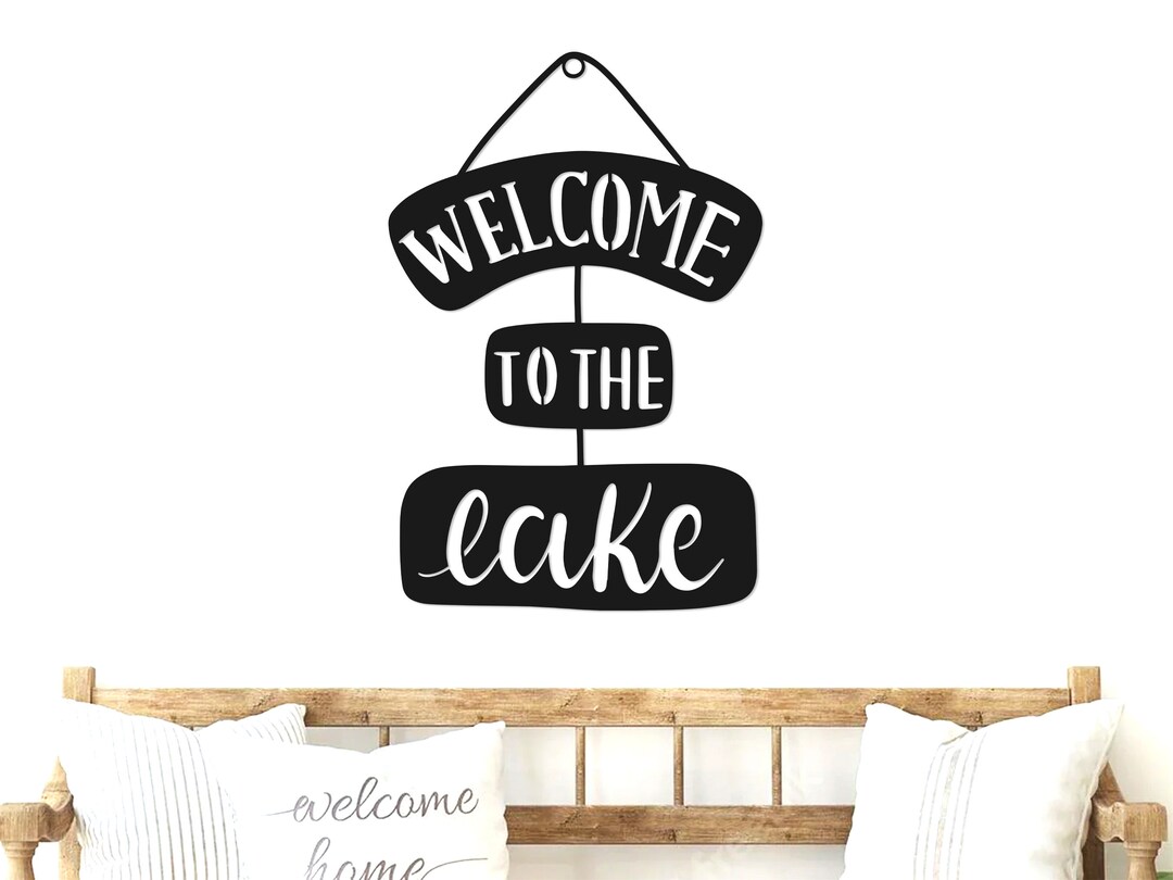 Welcome to the Lake Sign, Lake House Decor, Lakehouse Wall Art, Welcome ...