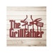 The Grillfather Sign, Metal BBQ Sign, Grill Gift Sign for Dad, Grill ...