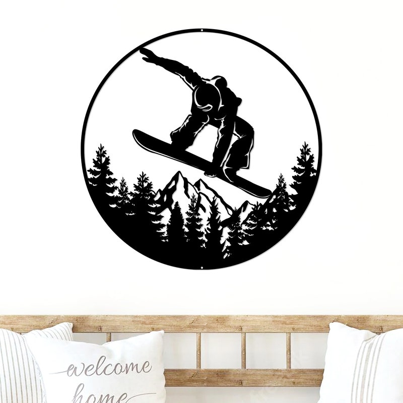 Snowboard Art - Etsy