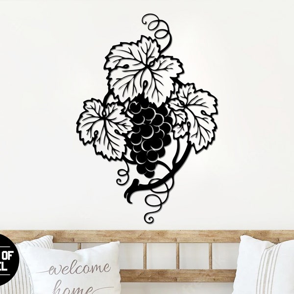 Grape Metal Signs - Etsy