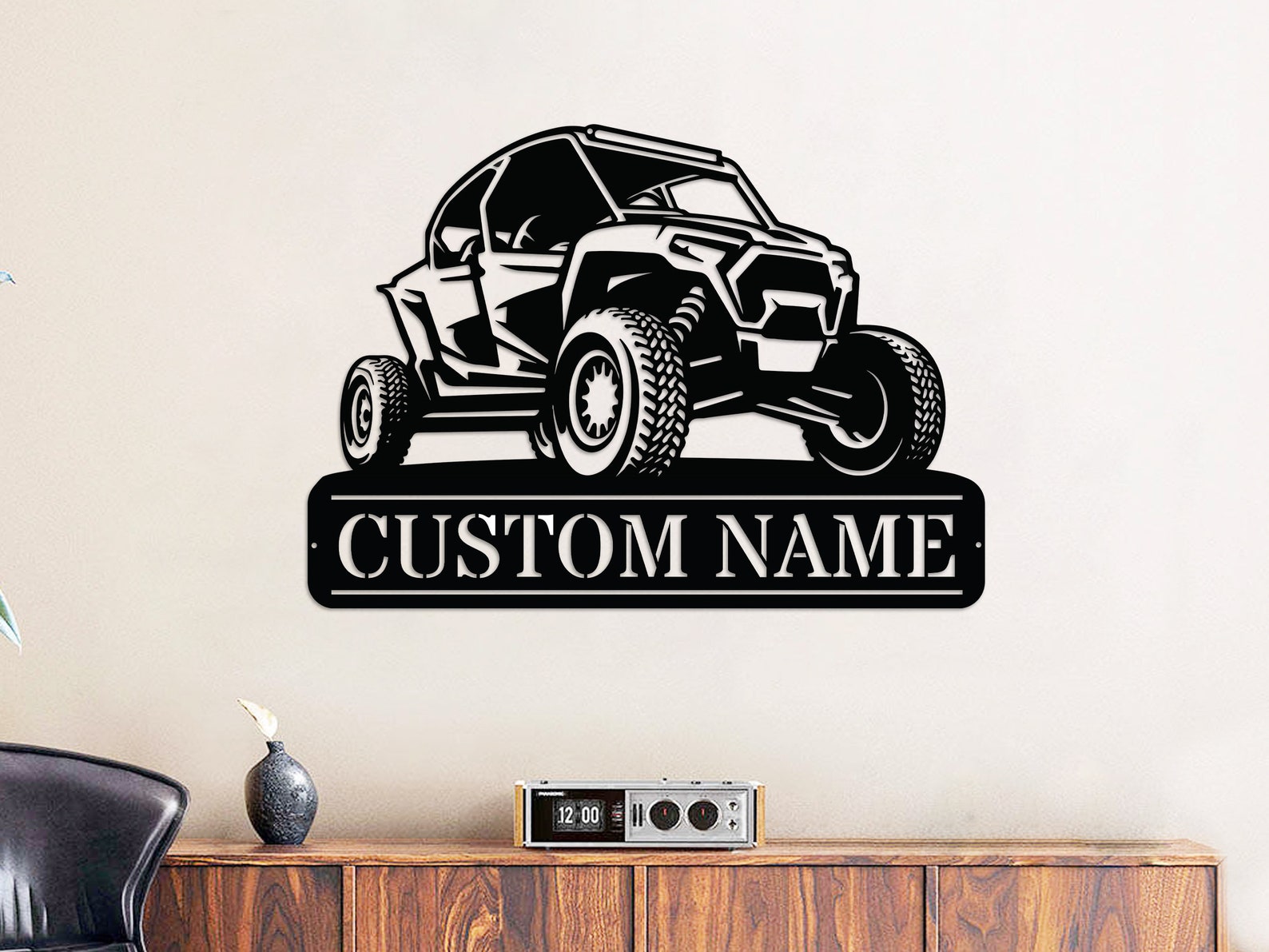 UTV Sign Metal RZR Sign Custom RZR Wall Art Side by Side - Etsy