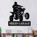 ATV Metal Sign, Custom Quad Sign, ATV Gifts, Personalized ATV Sign ...