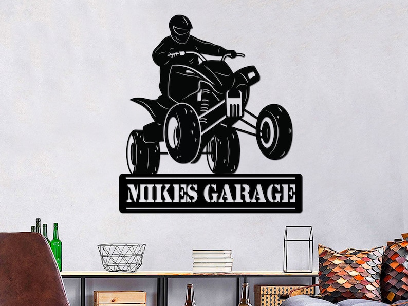 ATV Metal Sign Custom Quad Sign ATV Gifts Personalized ATV - Etsy
