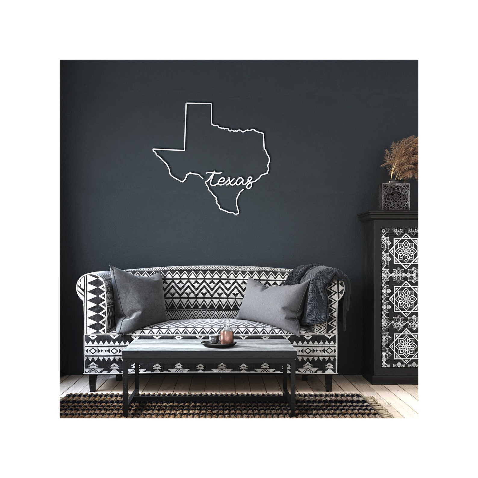 Texas Sign, Texas State Sign Wall Art, Texas Metal Wall Art, Outline of ...
