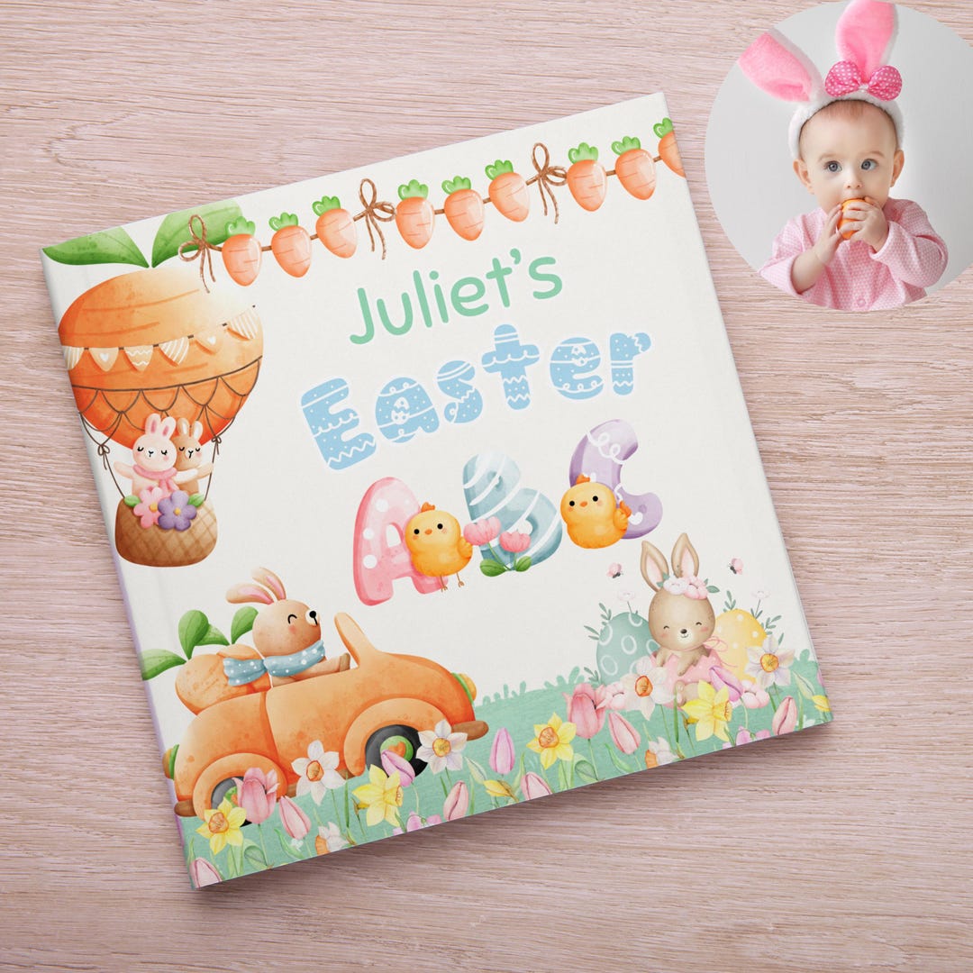 Personalized Easter Book for Children, Custom Name, Baby’s First Easter ...