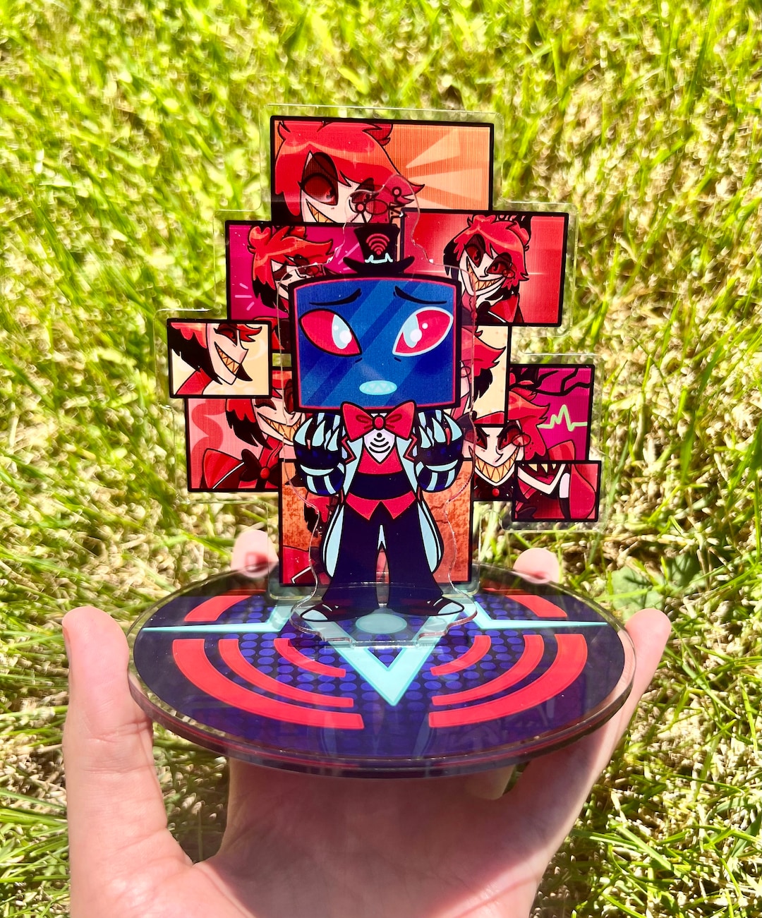 3 Piece Vox and Alastor Hazbin Hotel Standee 5 Inch DISCONTINUING SOON ...