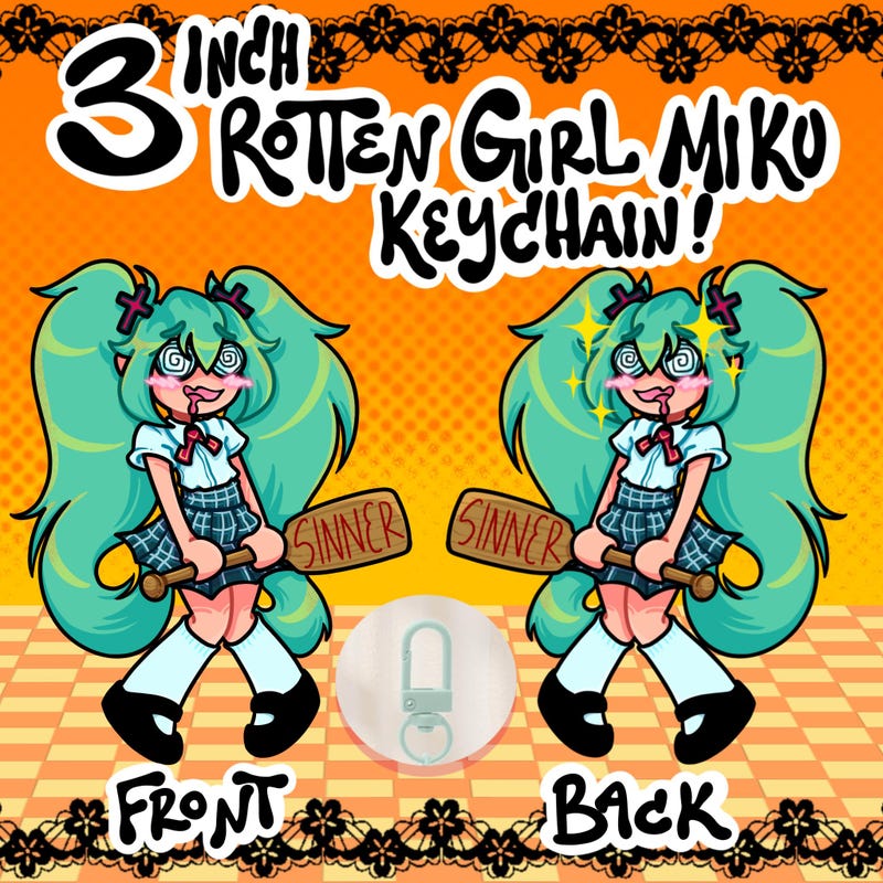 Rotten Girl Miku - Etsy