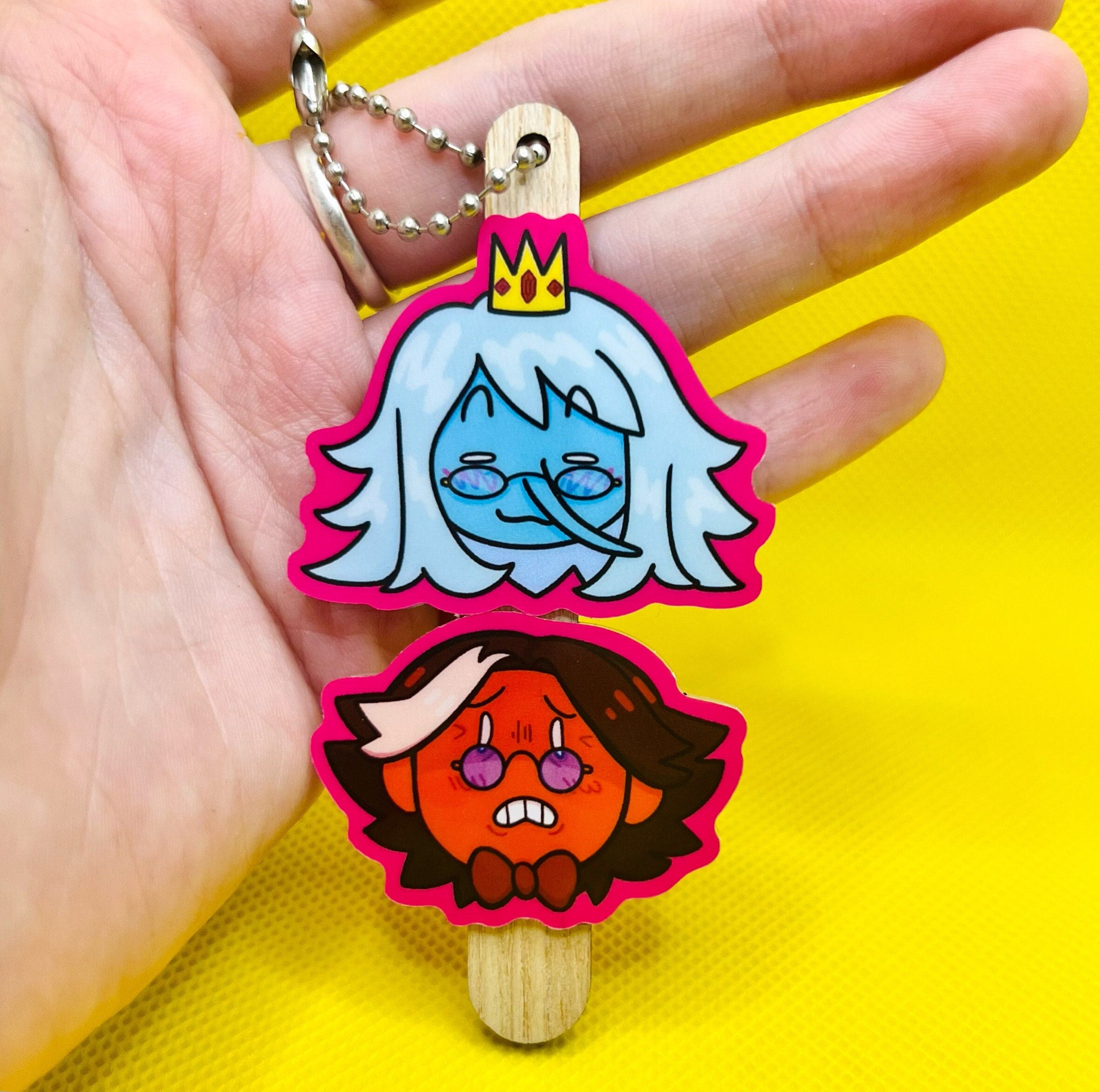 Simon Petrikov Ice King and Winter King Fidget Clacker Toy Keychain ...