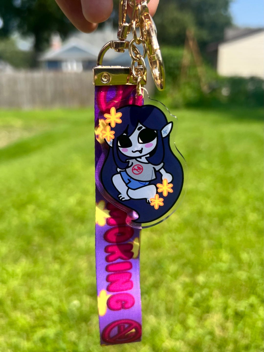 Marceline No Smoking Keychain and Lanyard - Etsy