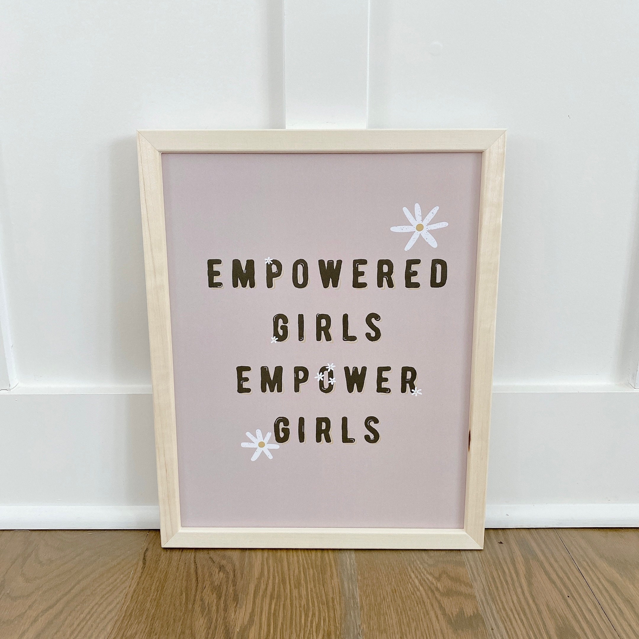 Empowered Girls Empower Girls Art Print | Etsy
