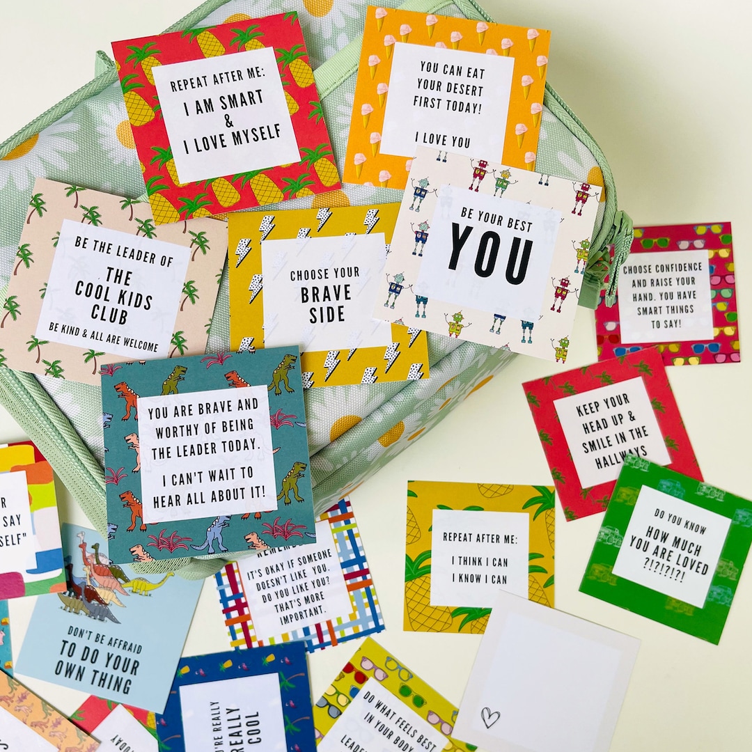 Lunchbox Love Notes for Kids Back to School School Supplies ...