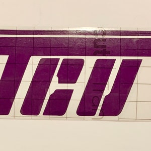 TCU Flying T Decal Sticker Use for Cars, Laptops, Phones, Mailbox, Yeti ...