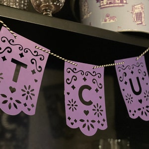 TCU Papel Picado Banner - TCU Decoration - TCU Gifts - Etsy