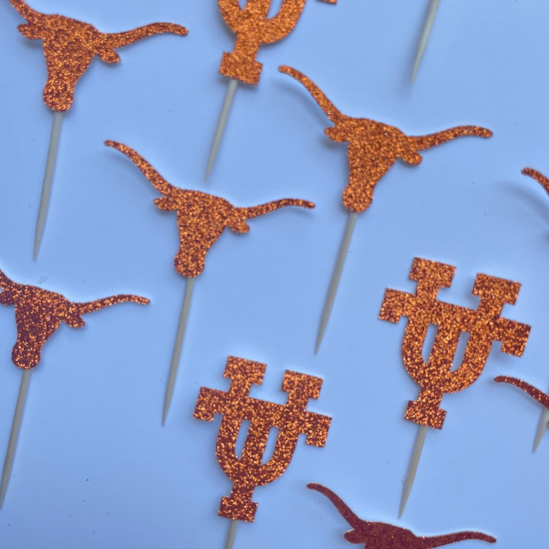 Longhorn Cake Topper - Etsy