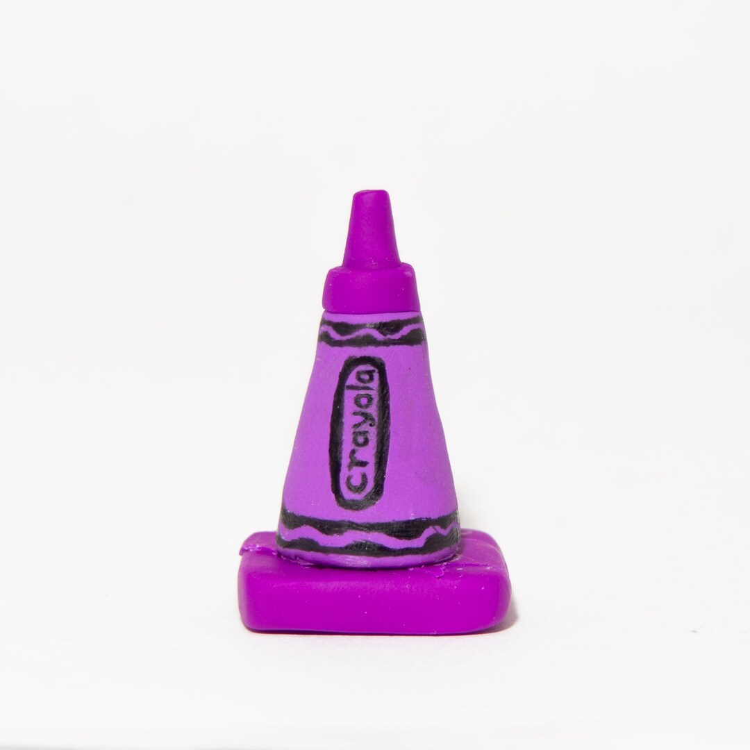 Crayon Traffic Cone - Etsy