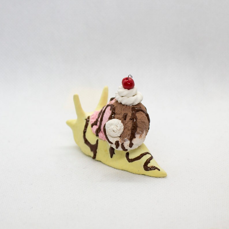 Banana Split Snail - Etsy