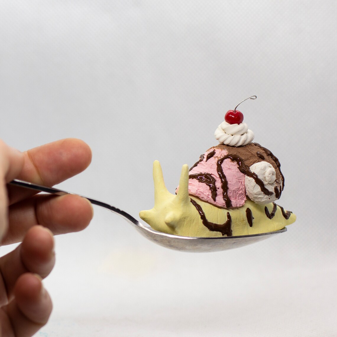 Banana Split Snail - Etsy