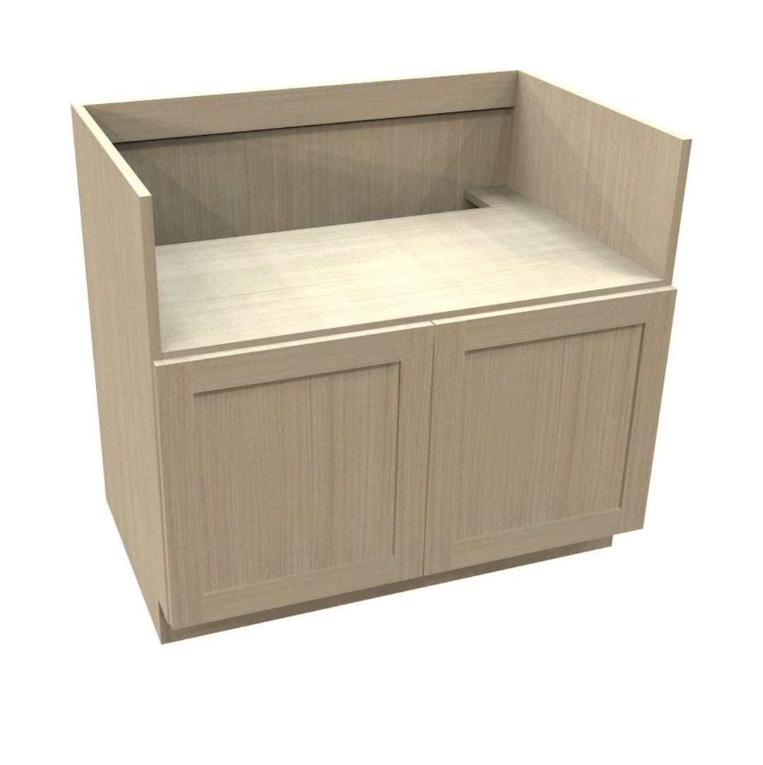 Shaker Style RTA Apron Sink Base Cabinet ready-to-assemble - Etsy