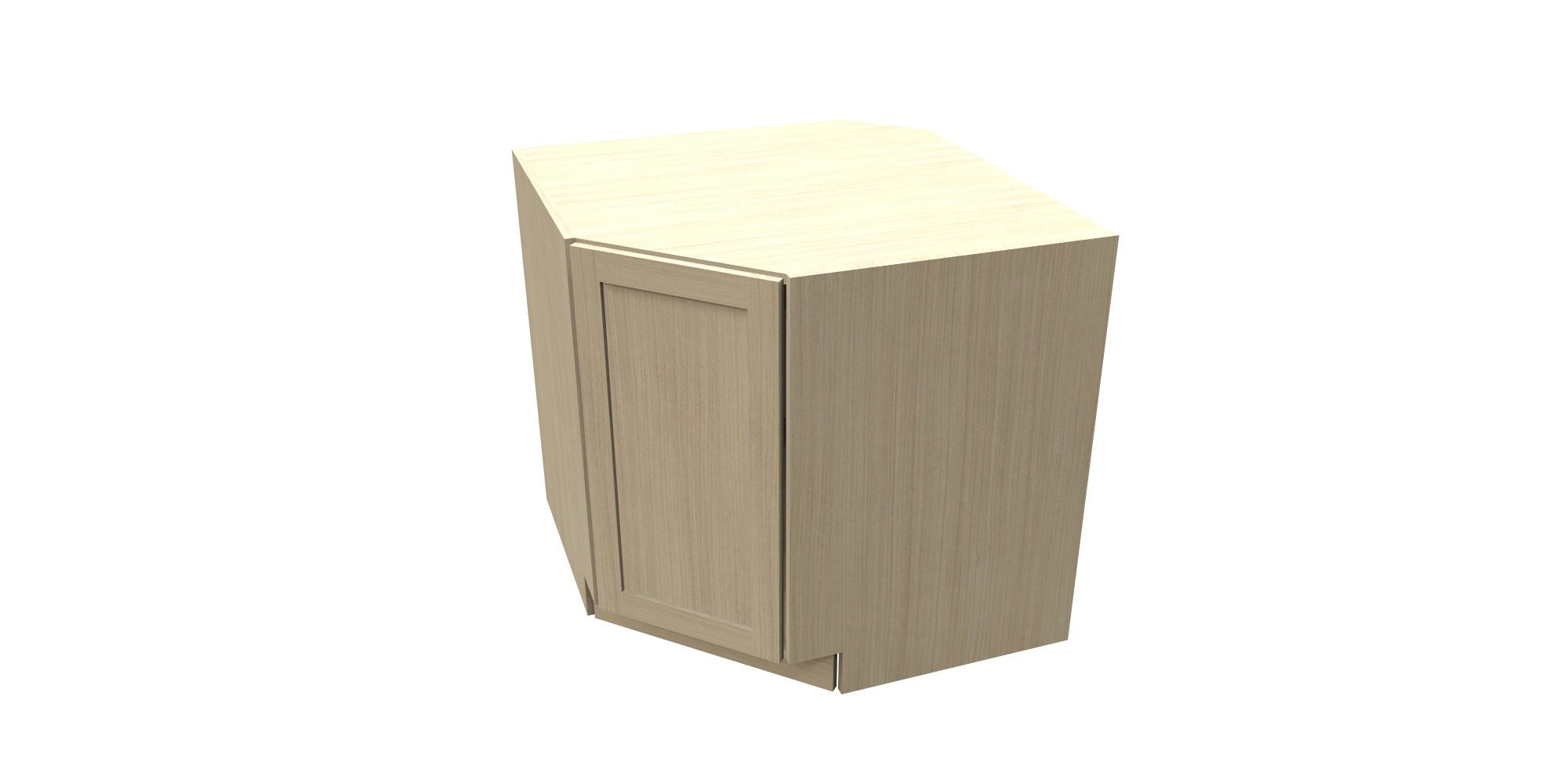 Shaker Style RTA Corner Base Cabinet ready-to-assemble - Etsy
