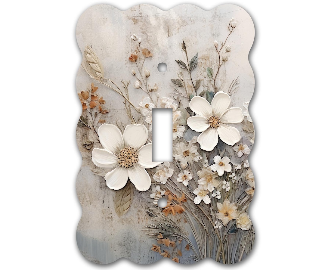 Tasteful, Decorative, Glossy Acrylic Light Switch and Electrical Outlet ...