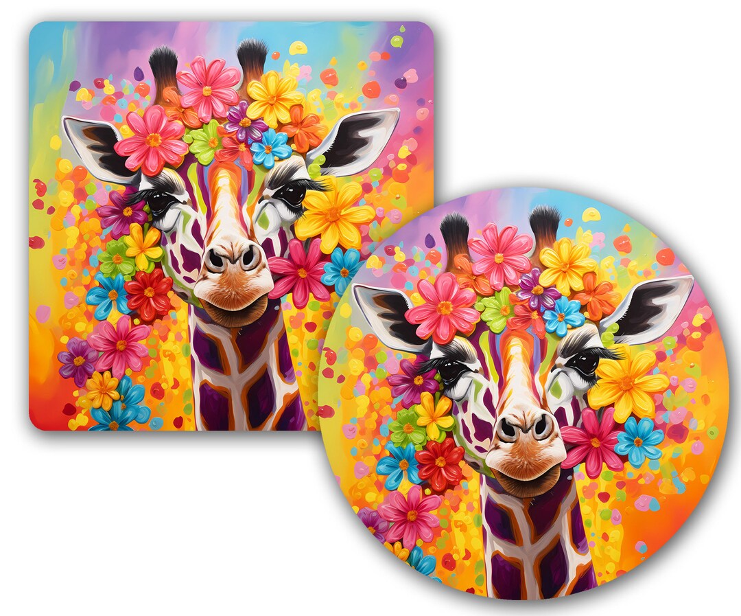 Personalized, Round/square Coasters. Choice of Brushed Fabric ...