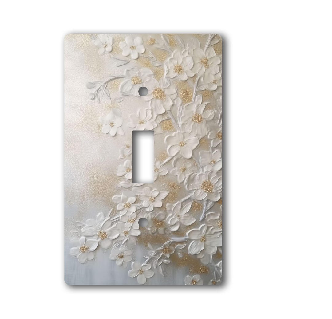 Tasteful, Decorative, Glossy Acrylic Light Switch and Electrical Outlet ...