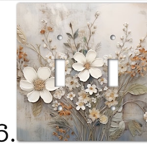 Tasteful, Decorative, Glossy Acrylic Light Switch and Electrical Outlet ...