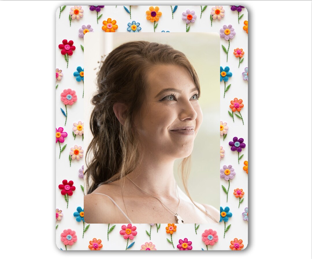 Personalized Hardboard Picture Frame-three Sizes and Five Designs to ...