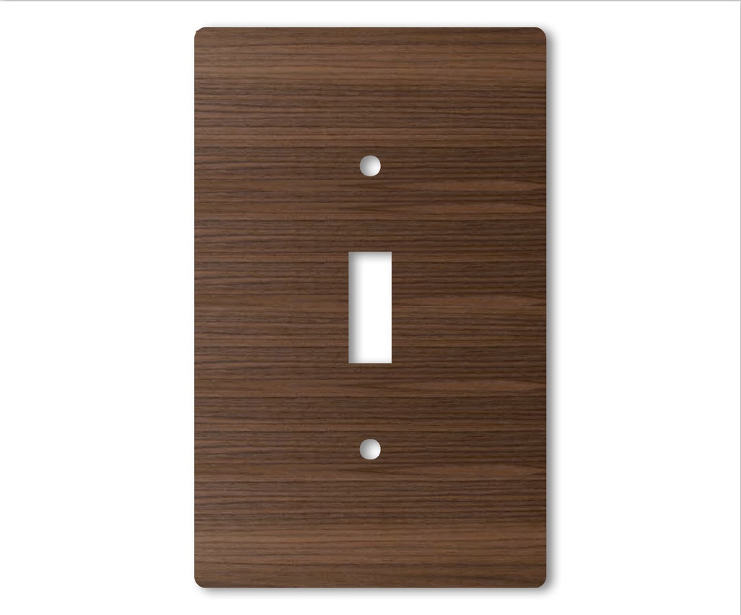 Tasteful, Decorative Wood Light Switch and Electrical Outlet Covers ...