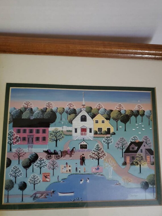 Colleen Sgroi Americana Art Print Country | Etsy