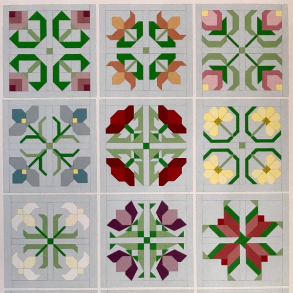 Block of the Month Quilt - Etsy