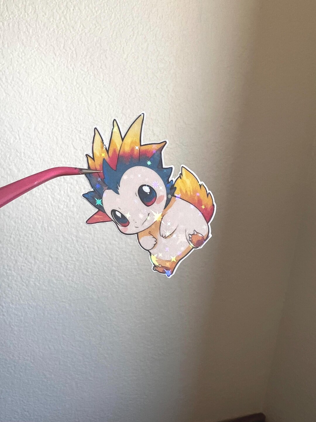Fantasy Porcupine Holographic Sticker | Cute 2” Decal | Pastel Kawaii ...