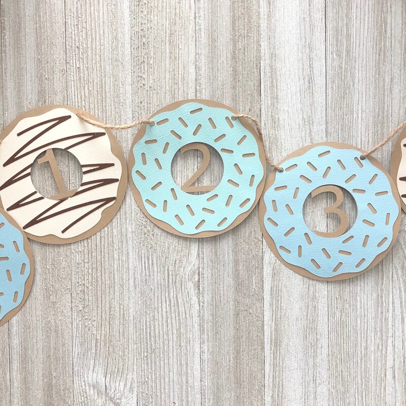 Donut Milestone Banner - Etsy