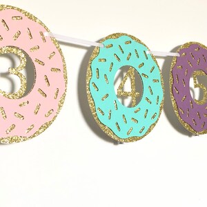 Donut Milestone Banner, Donut Party, Donut Decorations, Photo Banner ...