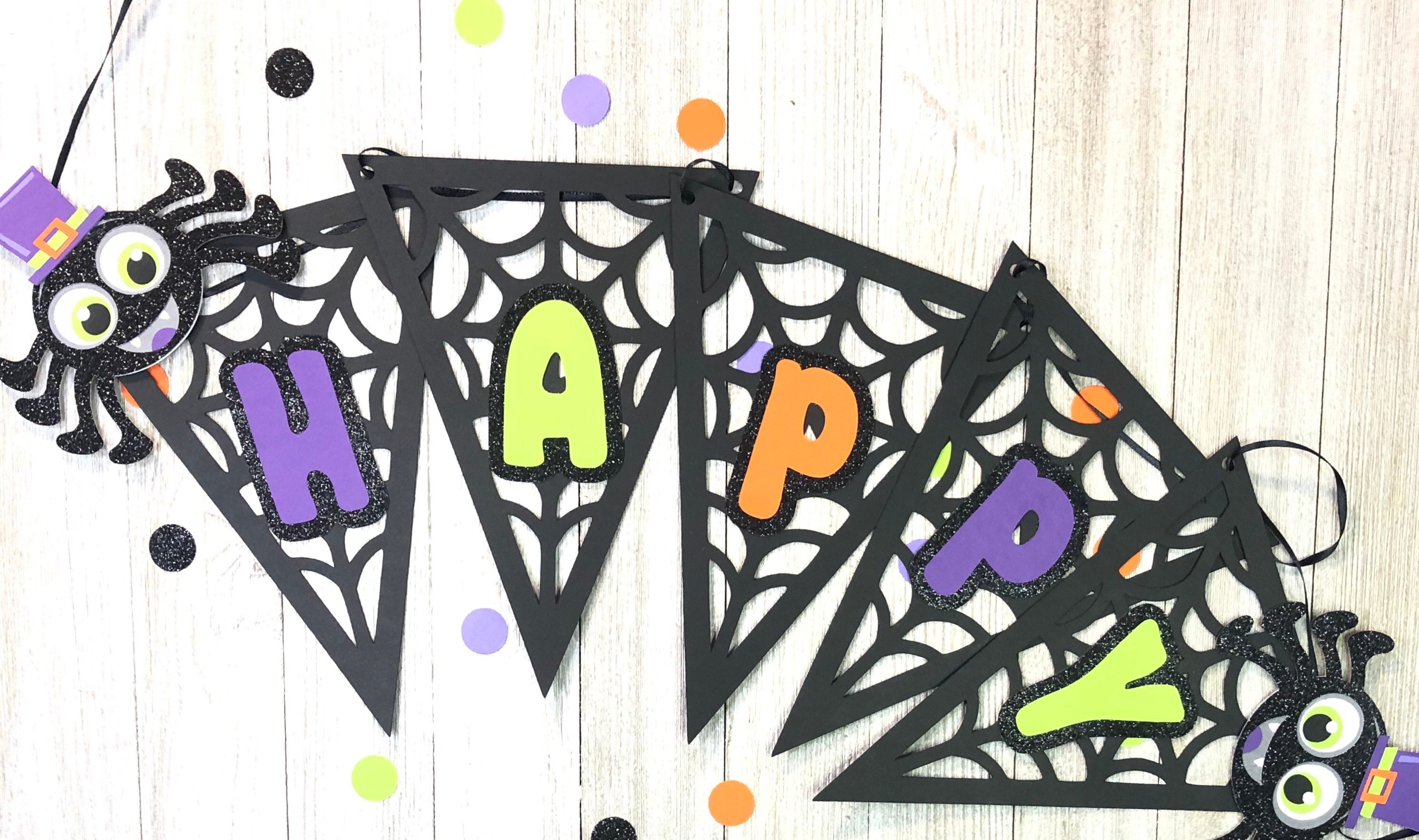 Halloween Birthday Banner, Halloween Decorations, Halloween Birthday ...
