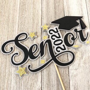 Graduation Cake Topper, Class of 2022, Graduation Party Decorations - Etsy