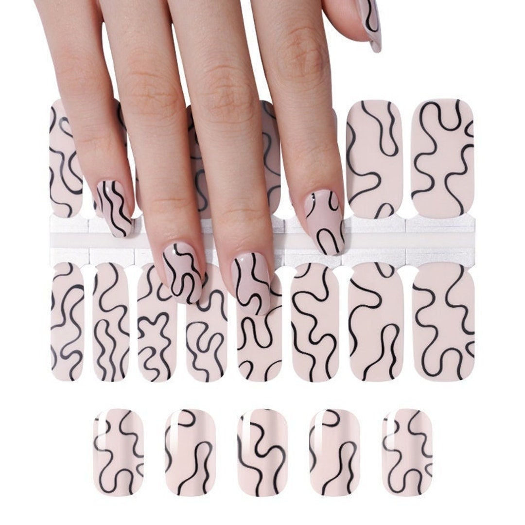 Nail Polish Wraps - Wiggle Room - Etsy