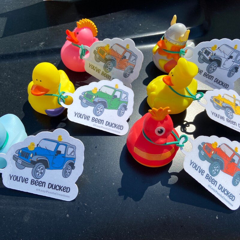 Duck Duck Jeep Tags