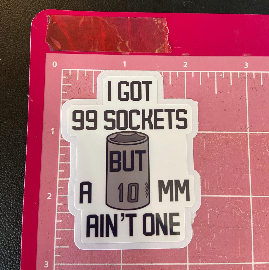 99 Sockets Sticker | Missing 10mm Sticker | Mechanic Sticker | Sticker ...