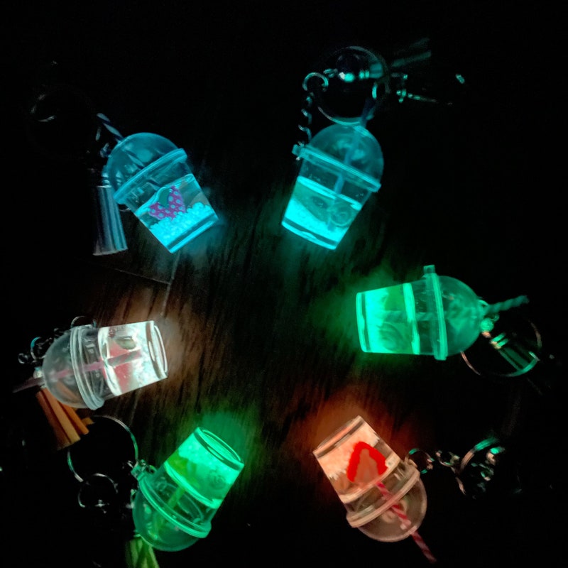 Glow in the Dark Keychains - Etsy