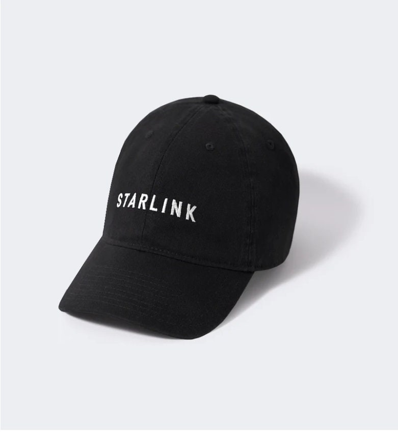 Official Spacex Starlink Adjustable Cap - Etsy